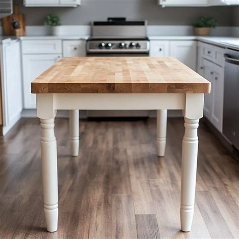 The Ultimate Butcher Block Table Kit Your Diy Woodworking Masterpiece