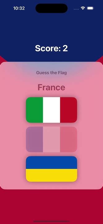 Swiftui Project 2 Codingjourney Softwaredevelopment Firstproject Uiproject Guesstheflag
