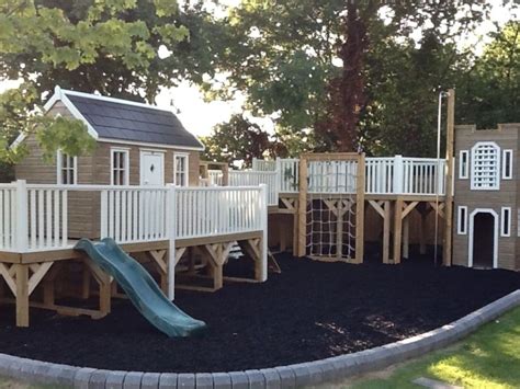 garden style treehouse on a platform with activities artofit