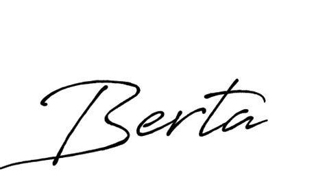 95 Berta Name Signature Style Ideas Creative Online Signature