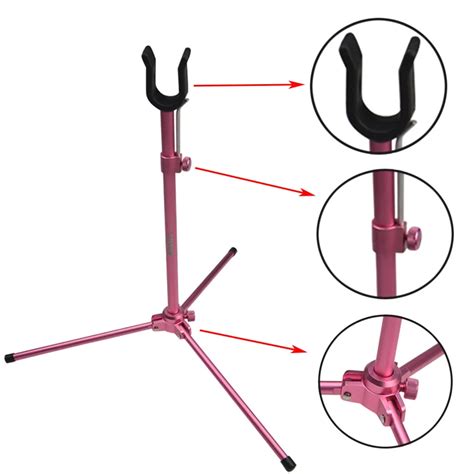 Для стрельбы из лука стенд чистый металл переносной складной изогнутый лук Стенд Спорт на