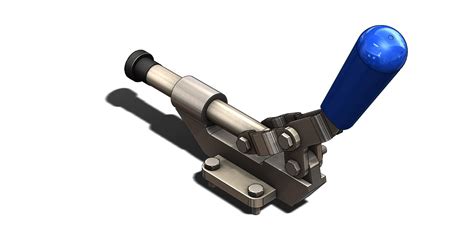 Toggle Push Clamp 3d Model Design Grabcad Tutorials