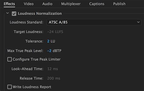 Automatic Loudness Correction