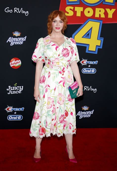 Christina Hendricks At Toy Story Premiere In Los Angeles