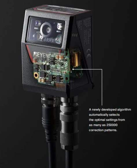 Keyence Sr 750ha High Resolution 1d And 2d Barcode Scanner