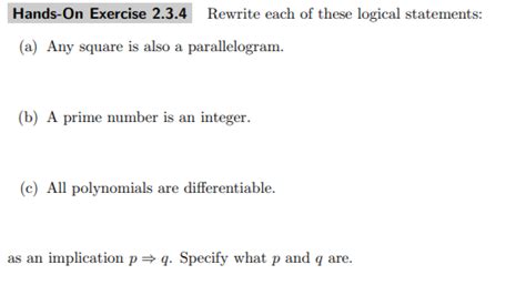 solved hands on exercise 2 3 3 determine whether these two
