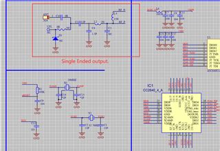 CC2640 About The Software And Hardware Mapping Of The Single Ended Output Of The CC2640 Antenna