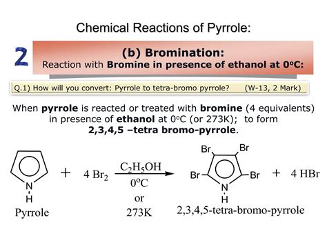 Heterocyclic Compounds Part Iv Pyrrole Pptx