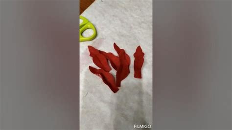 Tutorial Fustella Fiore Stella Di Natale Per Pannolenci Fare Fiori Di Stoffa Stella Di Natale