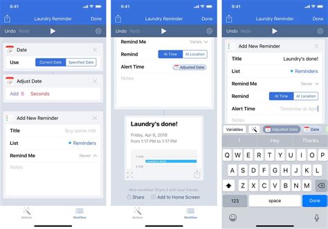 How To Use Workflow With Reminders Imore