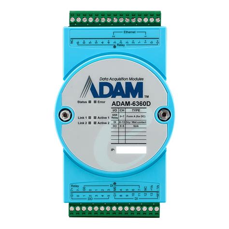 Adam 6360d Iot Opc Ua Ethernet I O Modul Dydaqtec Online Shop