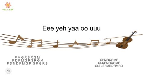 Warmup Chain Vocal Exercise Soul Of Music