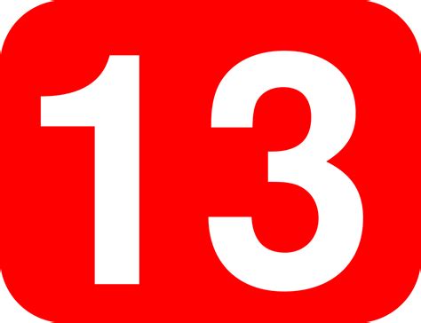 Картинки цифра 13 (58 фото) - 58 фото