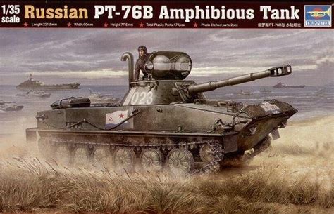 135 Russian Pt 76b Light Amphibious Tank