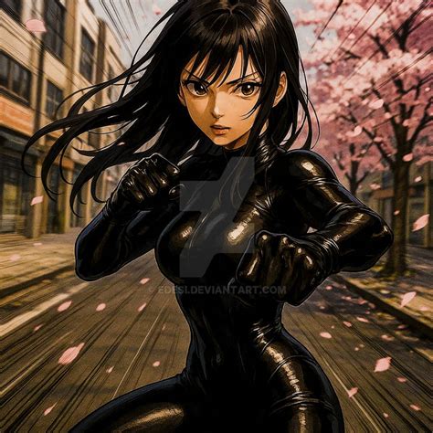 Anime Girl In Tight Suit By Edesi On Deviantart