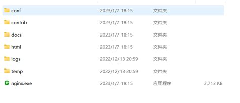 Windows下安装使用 Nginx 散装java