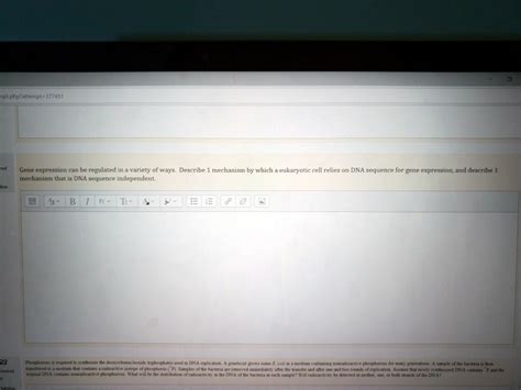 Gene Expression Can Be Regulated In A Variety Of Ways Describe 1