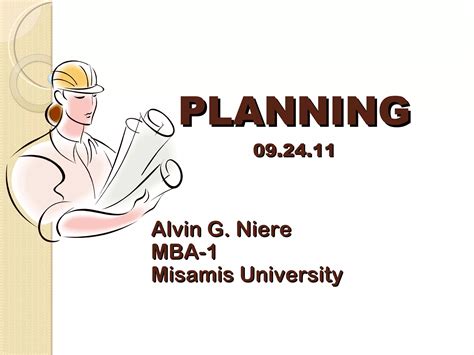 Project Management Planning Ppt