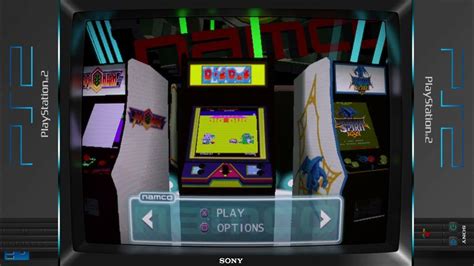 Ps2 Emu Gameplay Of Namco Museum 50th Anniversary Retroarch With Orionsangel Overlay And Mega
