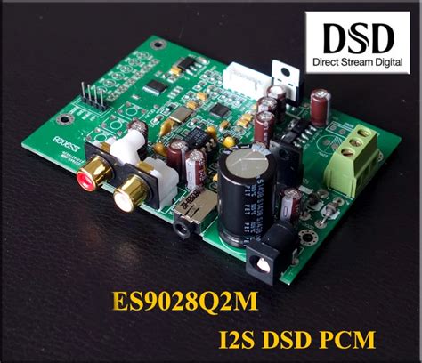 es9028q2m es9028 i2s input decoder board mill board dac upgrade es9018