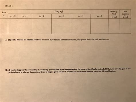 Stochastic Model Chegg