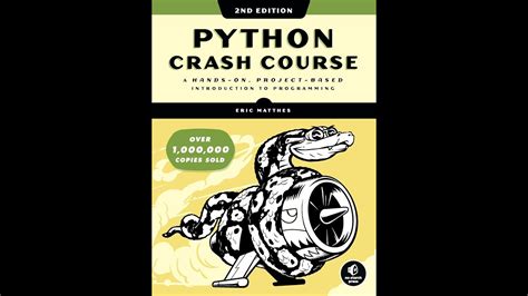 Python Crash Course Book Overview YouTube