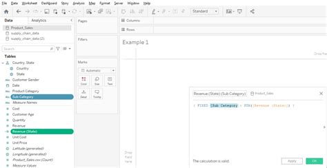 Tableau Fixed Function Syntax Examples How To Use