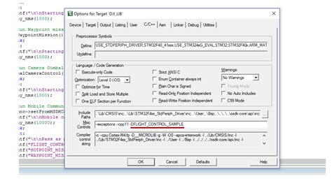 Setting Up Samples Dji Onboard Sdk Documentation