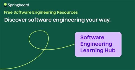 Free Software Engineering Resources From Springboard Springboard Posted On The Topic Linkedin