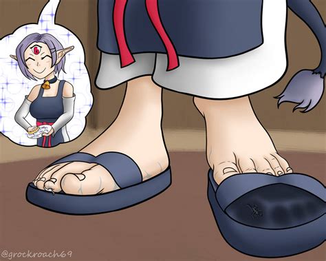 Tinies Under Her Toes [request Raffle] By Grockroach69 On Deviantart