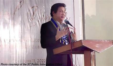 Justice Hernando Bares Scs Plan To Permanently Digitized Bar Exams