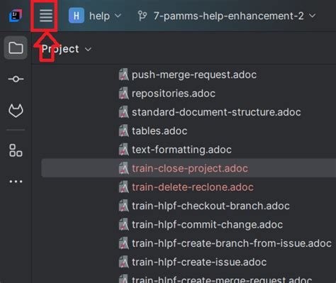 Closing A Project In IntelliJ IDEA Policy And Manual Management System PAMMS