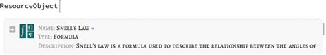 Snells Law Wolfram Formula Repository