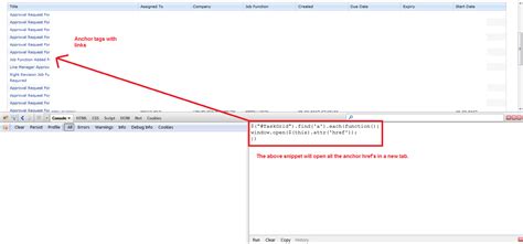 Jquery How To Inject Javascript Snippet Via Firebug On Page Load