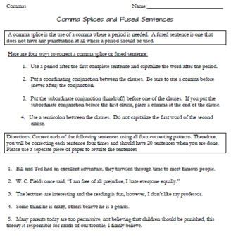 Commas Semicolons Colons Endmarks By Lessons For Middle School