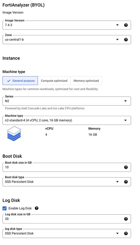 Fortianalyzer Vm Marketplace Deployment Fortianalyzer Public Cloud 7 6 0 Fortinet Document