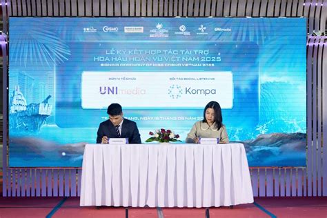 Kompa đồng Hành Cùng Miss Cosmo Vietnam 2025 Kết Nối Dữ Liệu Với Ngành