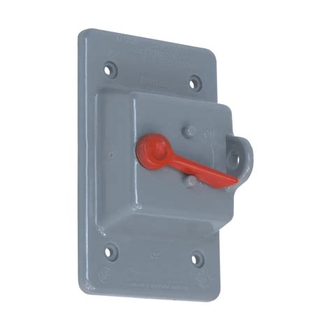 Carlon Grey Weatherproof Toggle Switch Cover Brantford Home Hardware