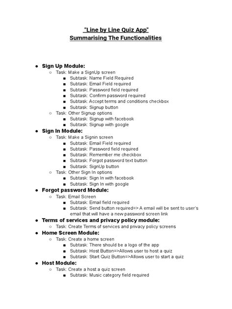 Completed Modules And Features Pdf Computing Software