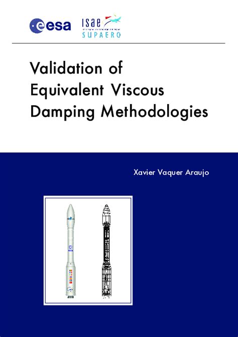Pdf Validation Of Equivalent Viscous Damping Methodologies