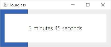 Hourglass The Simple Countdown Timer For Windows Countdown Timer Hourglass Countdown