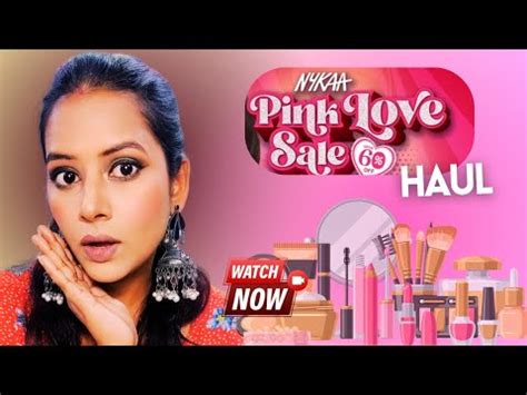 Huge Nykaa Pink Love Sale Package Unboxing | Nykaa Shopping Haul | Makeup Haul | Nykaa # ...