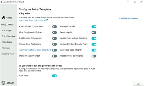 创建 in memory oltp 应用控制和托管安装程序策略 sql server microsoft learn