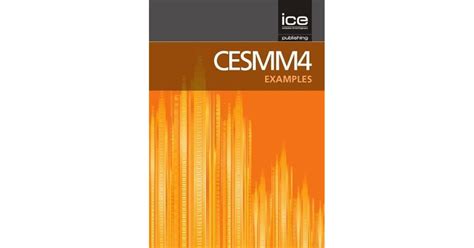 Cesmm4 Examples By The Institution Of Civil Engineers