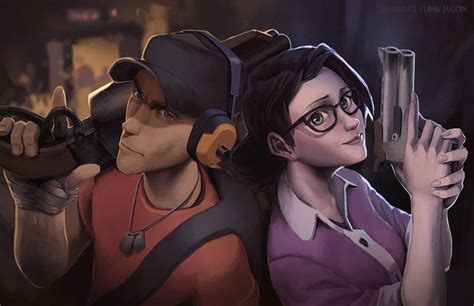 Scout And Mspauling By Timoyan On Deviantart