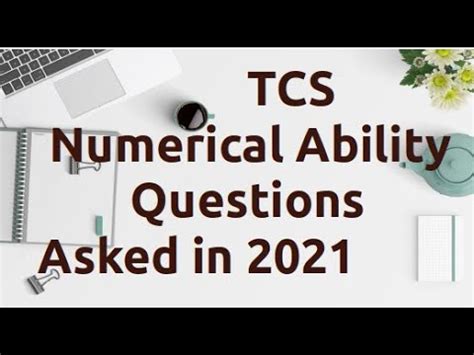 TCS NQT Numerical Ability Questions With Answers N 1 YouTube