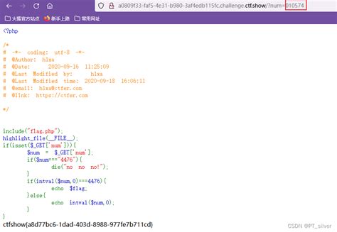 Ctfshow——php特性ctfshow Php特性 Csdn博客