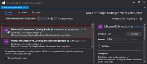 Using Distributed Redis Cache With ASP NET Core 3 1 Tutexchange