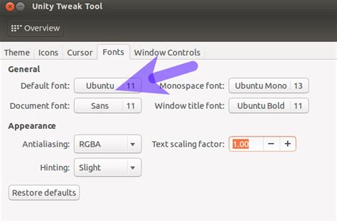 How Do I Change Fonts And Adjust Their Size Ask Ubuntu