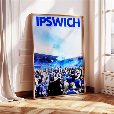 Ipswich Town Poster Lgcraftedprints